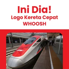 Ini Dia! Logo Kereta Cepat WHOOSH