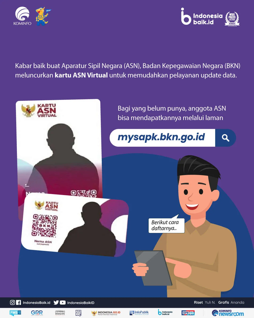 CARA Buat Kartu ASN Virtual