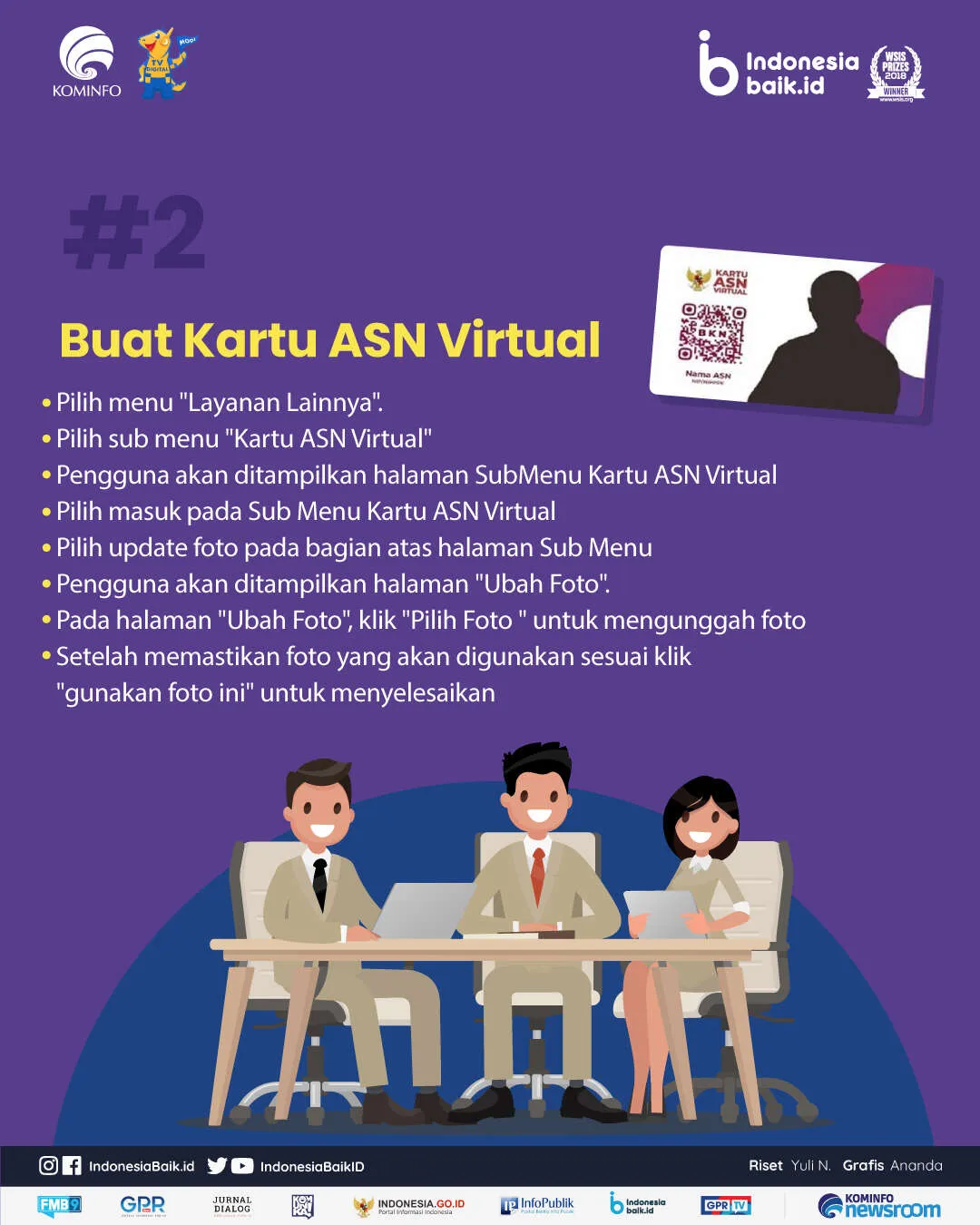 CARA Buat Kartu ASN Virtual