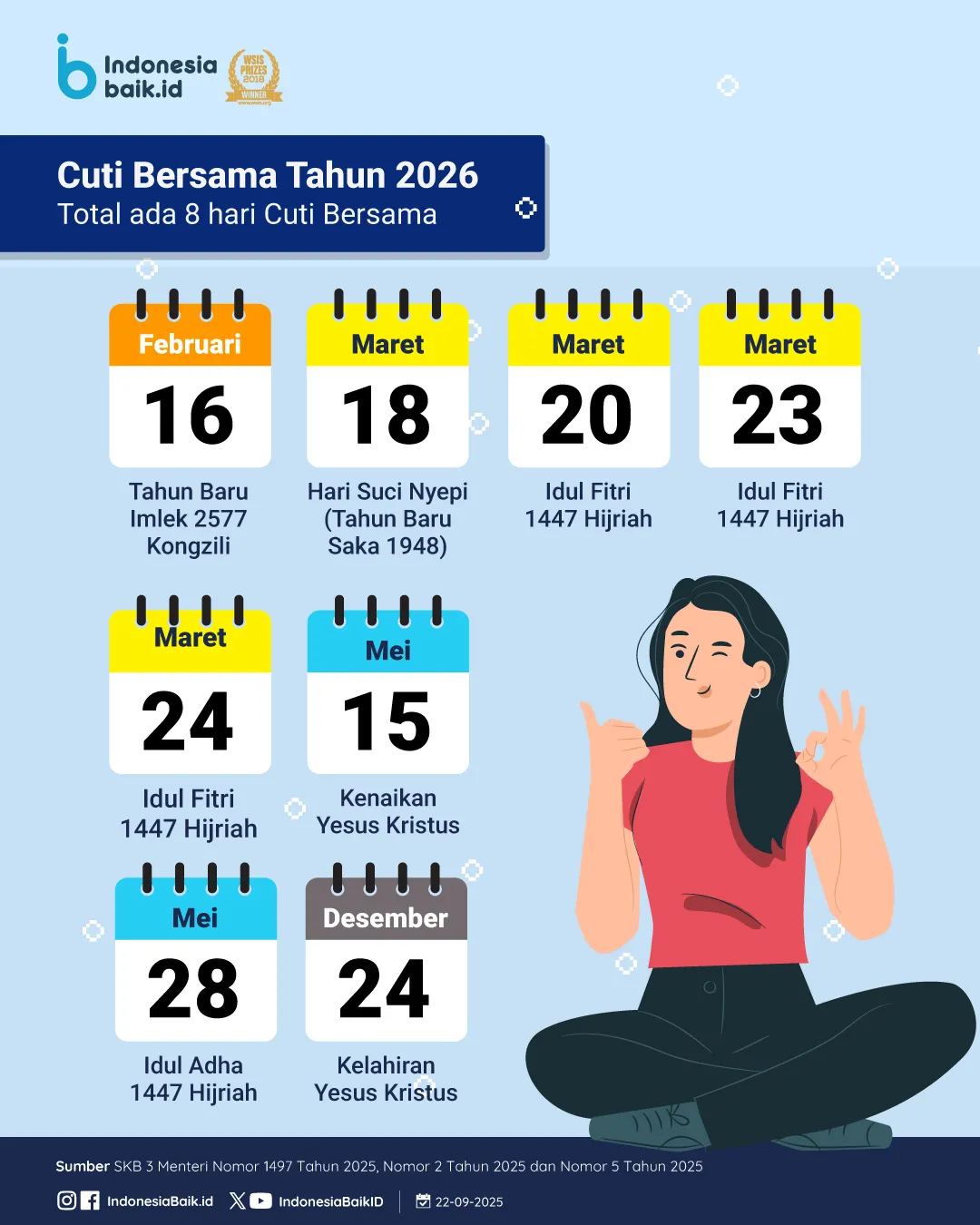 Kalender Libur 2026, Siap-Siap Healing